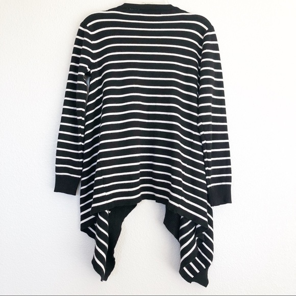 Bajee Collection | Sweaters | Bajee Collection Black White Striped ...